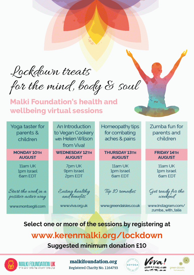 Well-Being-advert - Keren Malki - The Malki Foundation